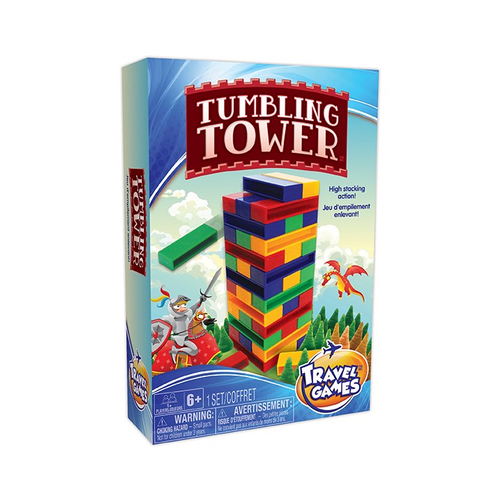 JEU DE VOYAGE - TUMBLING TOWER | Passe-Temps 3000
