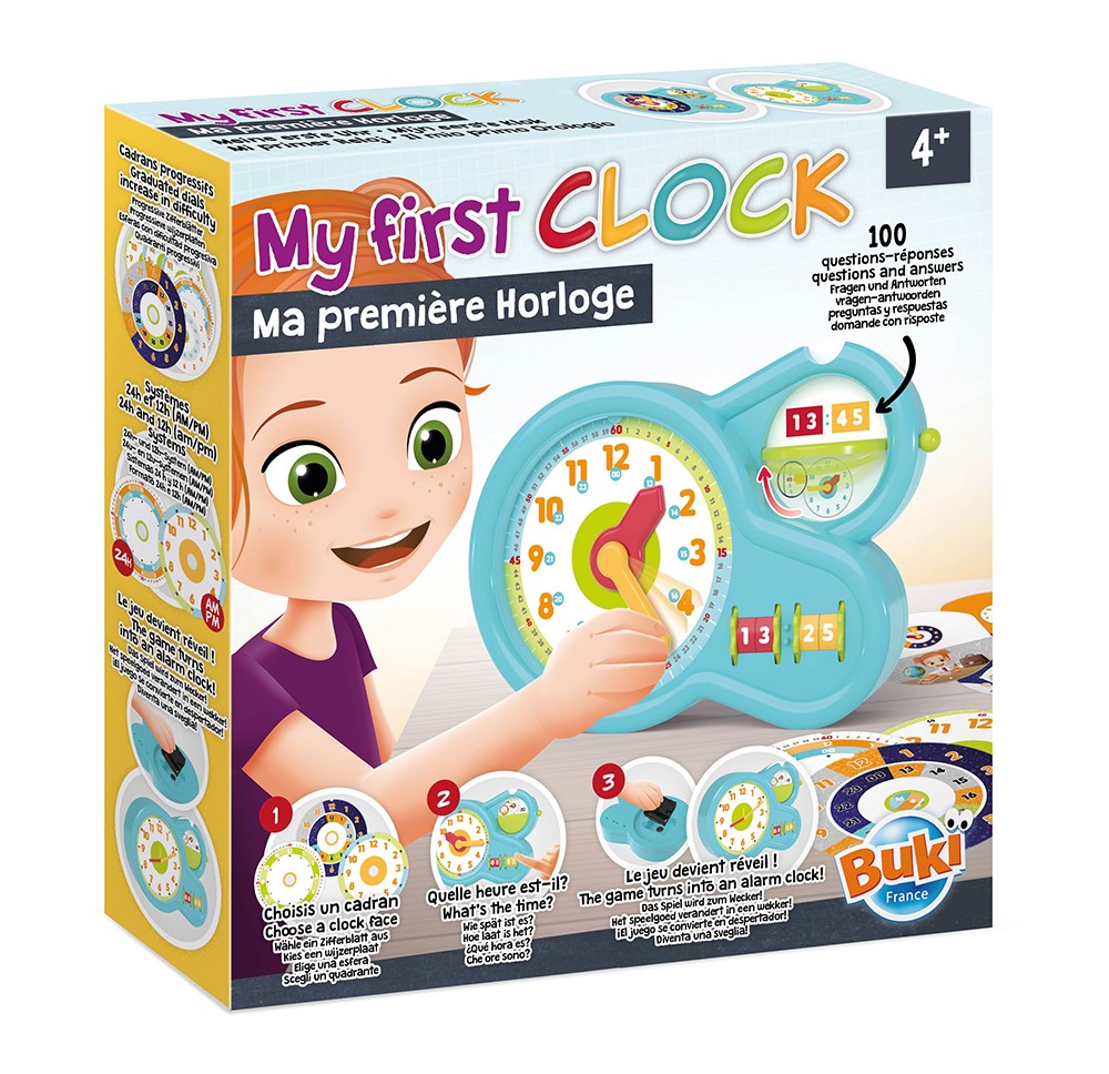 BUKI FRANCE - MA PREMIÈRE HORLOGE | Passe-Temps 3000