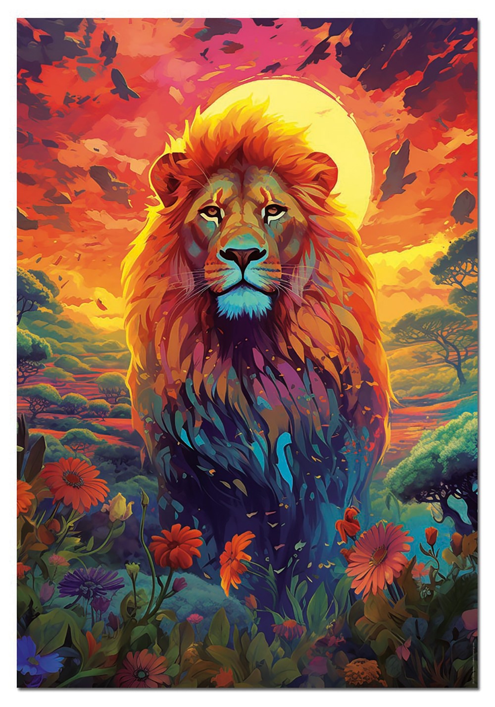 REGARD MAJESTUEUX DU LION - 500 MCX | Passe-Temps 3000