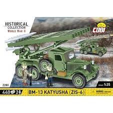 BM-13 KATYUSHA (ZIS-6) ROCKET LAUNCHER - 440 mcx | Passe-Temps 3000