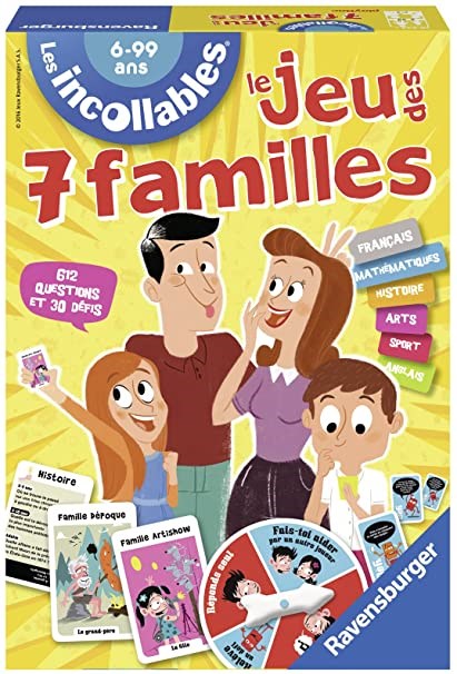JEU DES 7 FAMILLES | Passe-Temps 3000