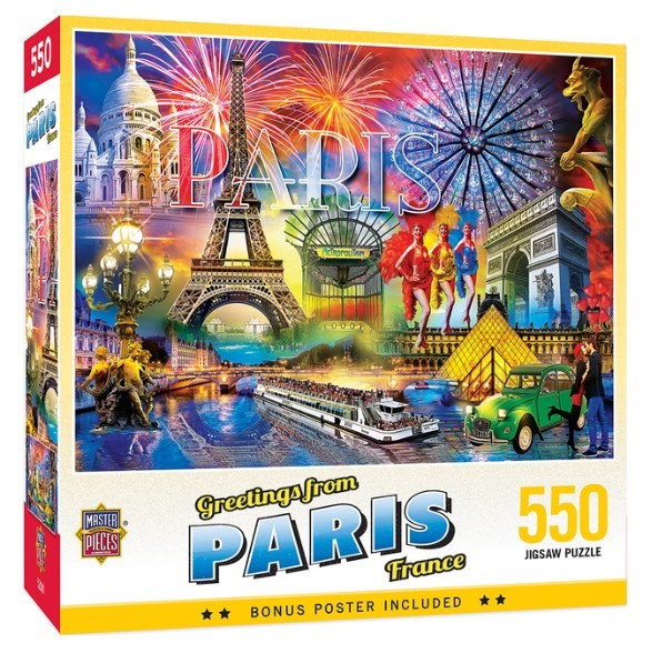 GREETINGS FROM - PARIS - 550 mcx | Passe-Temps 3000