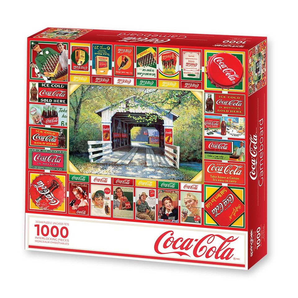 PLANCHE DE JEU COCA-COLA - 1000 MCX | Passe-Temps 3000