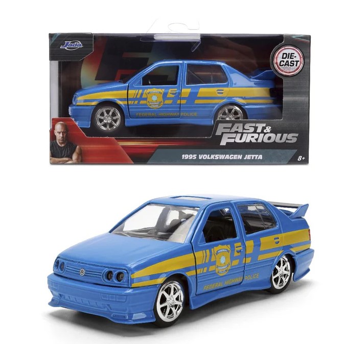"Fast & Furious" 1995 VW Jetta Police 1/32 | Passe-Temps 3000