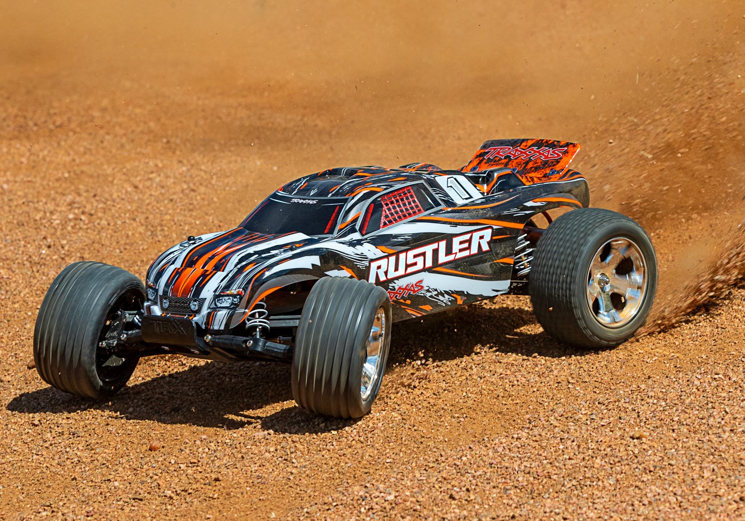Traxxas Rustler 2wd Orange | Passe-Temps 3000