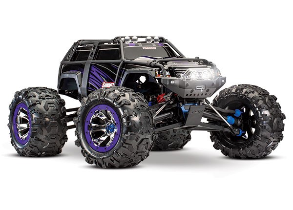 TRAXXAS SUMMIT RTR 4WD MONSTER TRUCK MAUVE AVEC TQi | Passe-Temps 3000