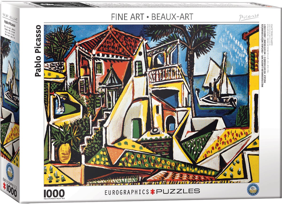 PICASSO, PAYSAGE MÉDITERRANÉEN - 1000 MCX | Passe-Temps 3000