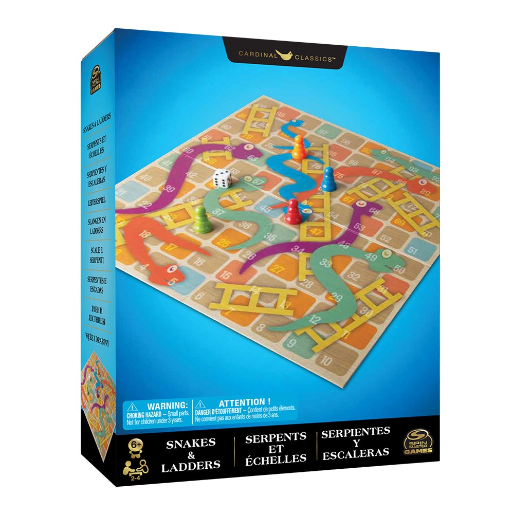 JEU SERPENTS & ÉCHELLES | Passe-Temps 3000