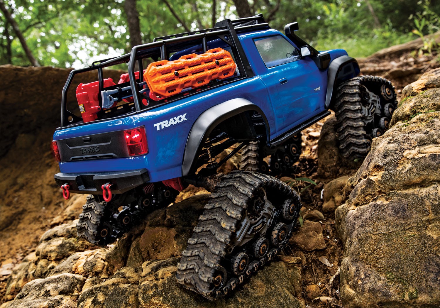 Traxxas TRX-4 Traxx Bleu (W-light) | Passe-Temps 3000