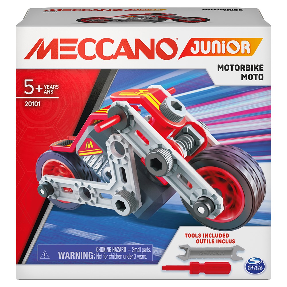 MECCANO JR - CONSTRUCTION DE BASE ASSORTIE | Passe-Temps 3000