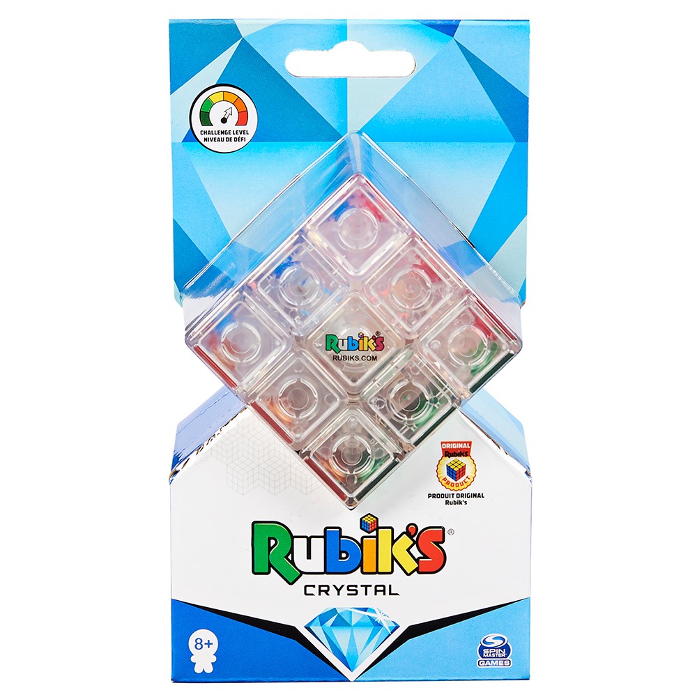 RUBIK'S - CUBE 3X3 CRISTAL | Passe-Temps 3000