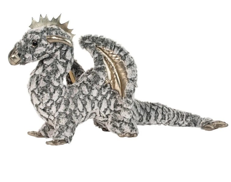 'DRACO' DRAGON GRIS, 23" | Passe-Temps 3000