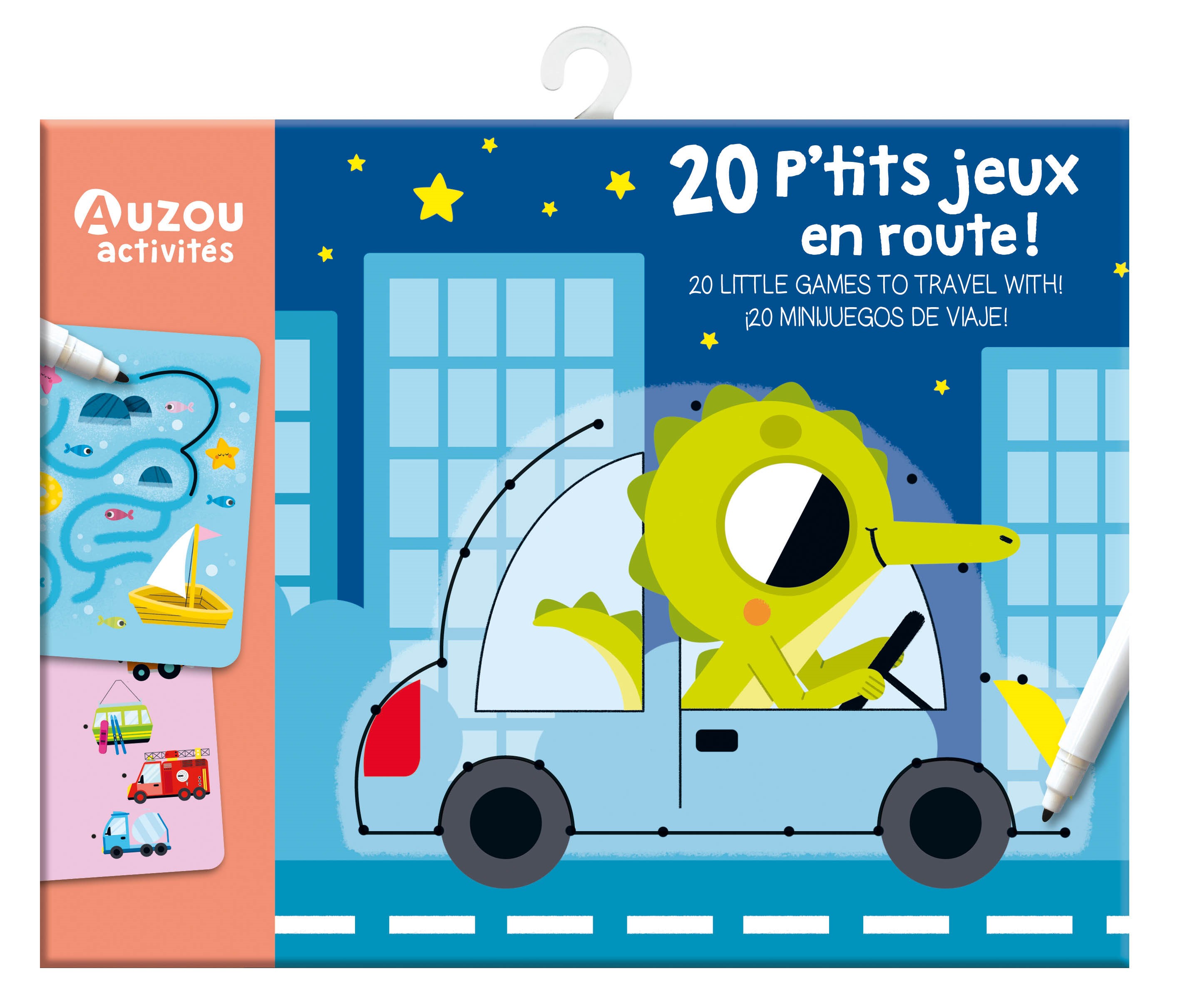 MA POCHETTE DE JEUX - 20 P'TITS JEUX - EN ROUTE | Passe-Temps 3000