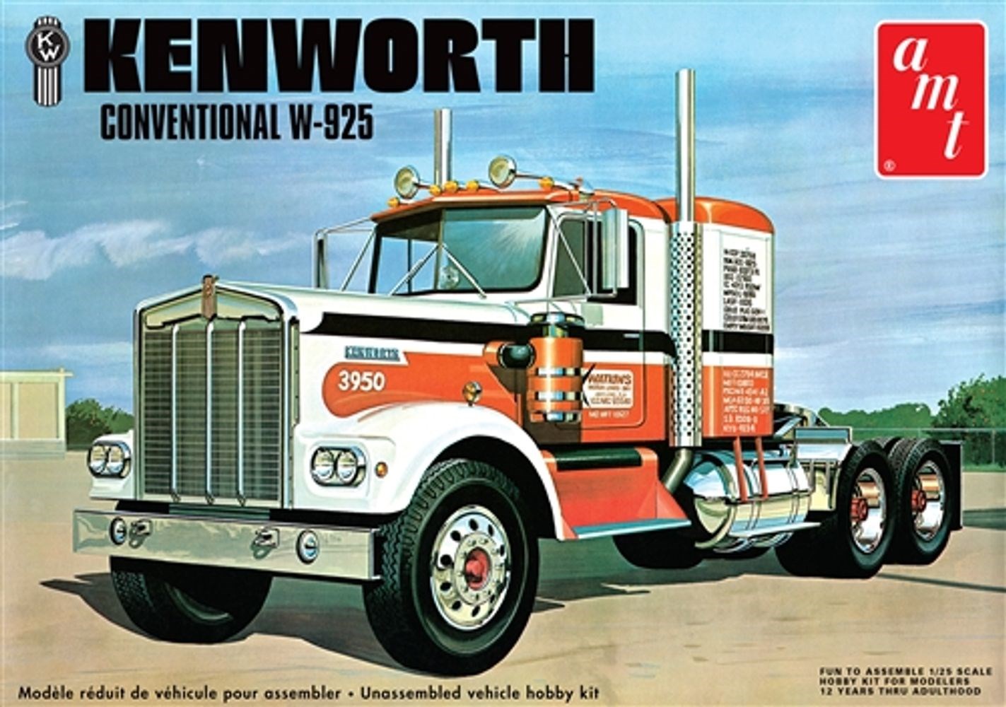 Kenworth Conventional W-925 1/25 | Passe-Temps 3000