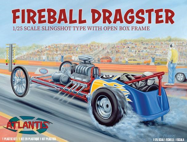 1:25 FIREBALL SLINGSHOT DRAGSTER | Passe-Temps 3000