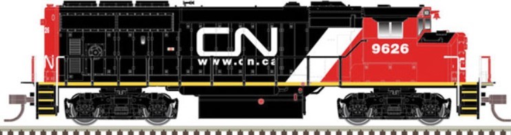 N GMDD GP40-2W - LOKSOUND & DCC - CANADIAN NATIONAL | Passe-Temps 3000