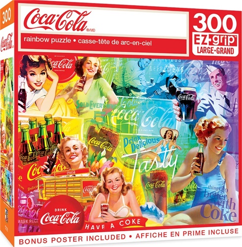 COCA-CCOLA® - CASSE-TÊTE DE ARC-EN-CIEL - 300 mcx | Passe-Temps 3000