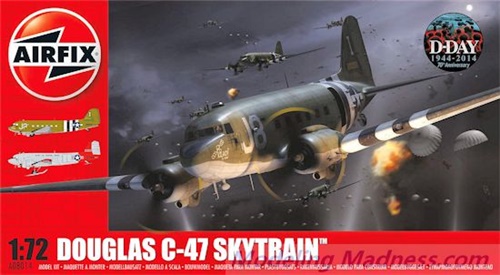 1:72 - DOUGLAS C-47 A/D SKYTRAIN | Passe-Temps 3000