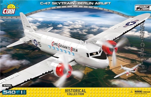 douglas c-47 skytrain (dakota) 550pieces | Passe-Temps 3000