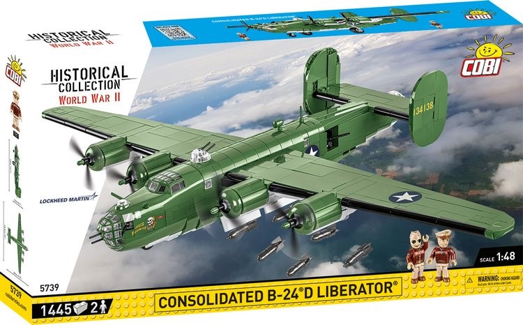 WWII CONSOLIDATED B-24D LIBERATOR - 1445 mcx | Passe-Temps 3000