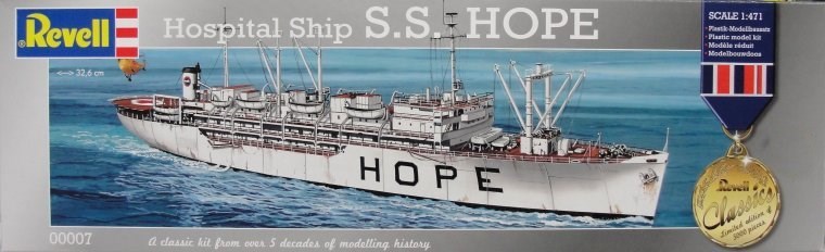 BÂTEAU HÔPITAL USS HOPE 1/471 | Passe-Temps 3000