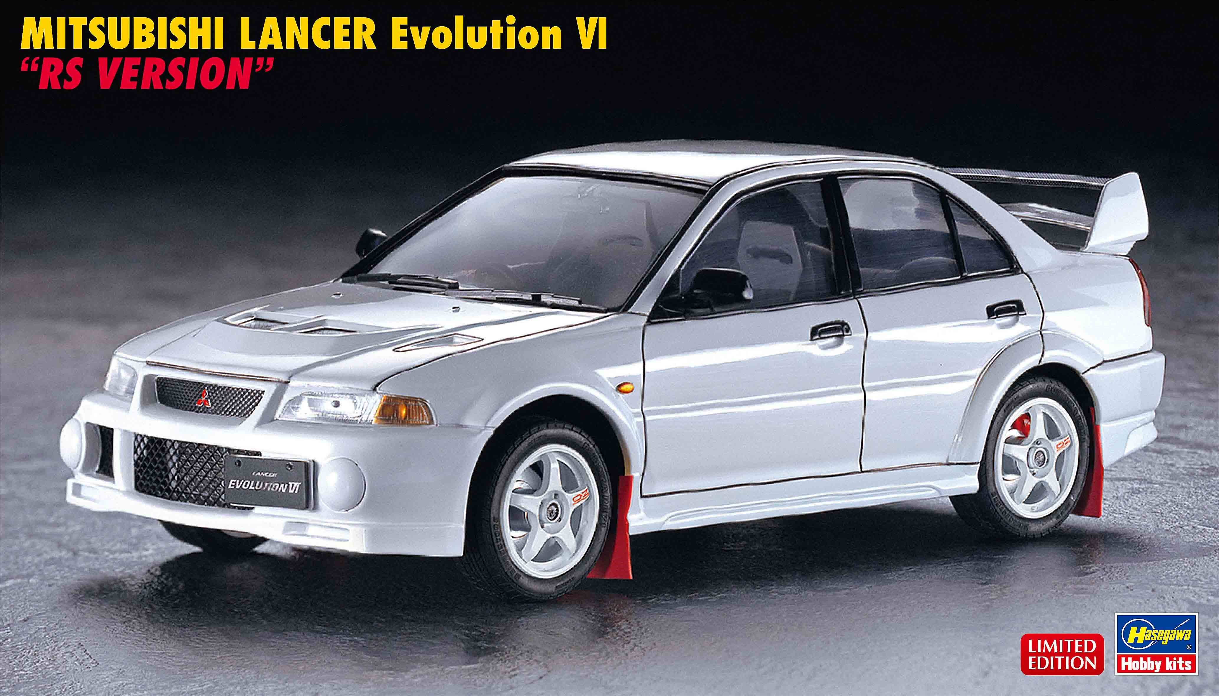 1:24 - MITSUBISHI LANCER EVOLUTION VI RS VERSION | Passe-Temps 3000