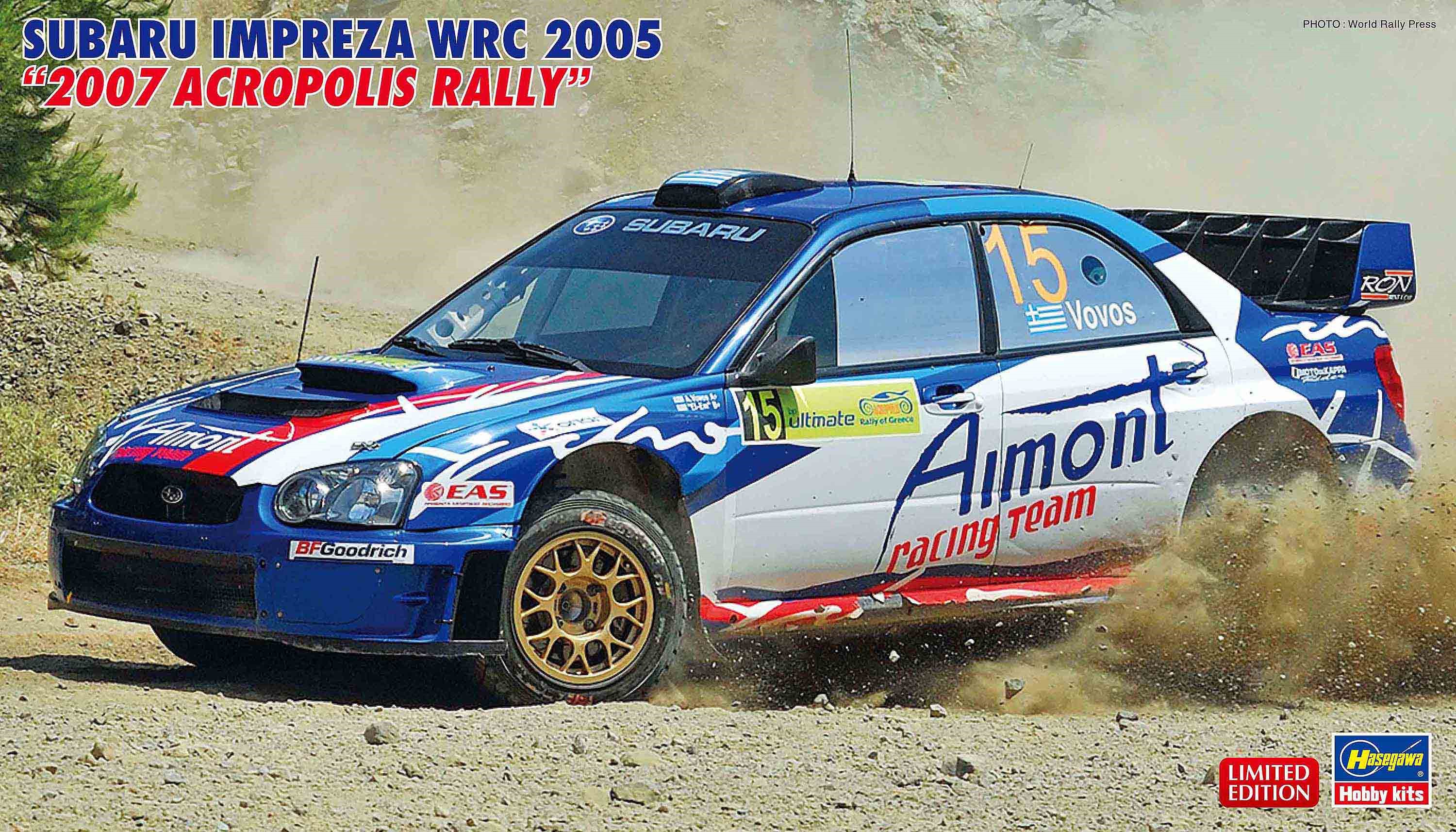 1:24 - SUBARU IMPREZA WRC 2005 '2007 ACROPOLIS RALLY | Passe-Temps 3000
