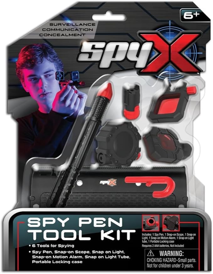 SPY X - KIT D'OUTILS STYLO ESPION | Passe-Temps 3000