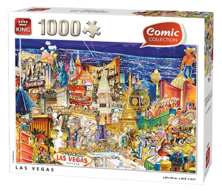COLLECTION COMIC - LAS VEGAS - 1000 MCX | Passe-Temps 3000