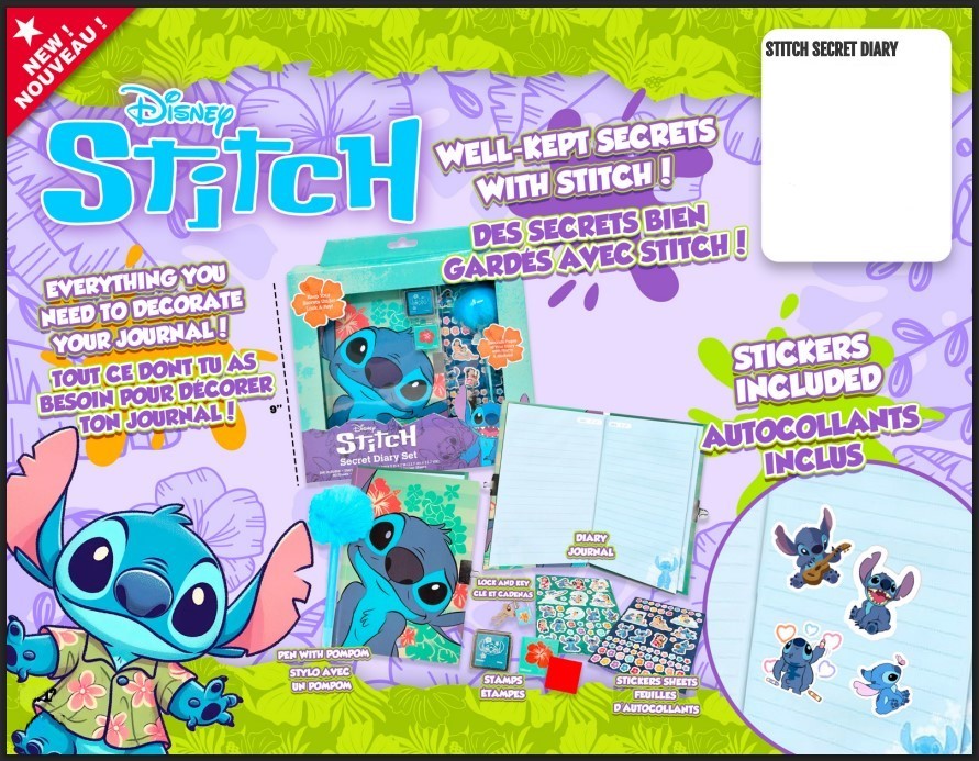 JOURNAL INTIME STITCH | Passe-Temps 3000