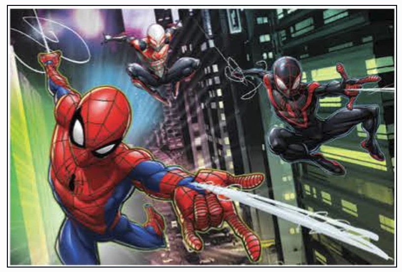 3D/2D Marvel Spider-Man 200pc 12x18" | Passe-Temps 3000