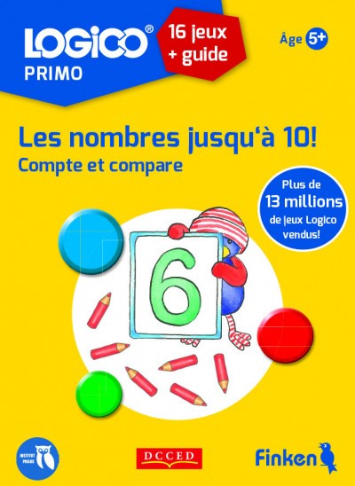 LOGICO PRIMO, LES NOMBRES JUSQU'À 10 (16 FICHES) (FR | Passe-Temps 3000