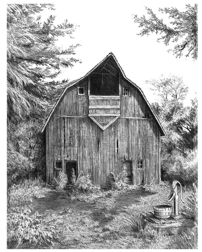 Ancienne grange de campagne | Passe-Temps 3000