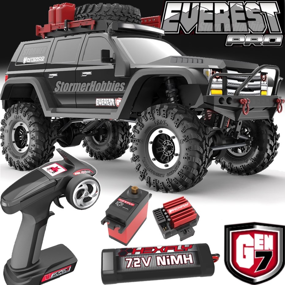 EVEREST GEN7 PRO 1/10 NOIR 4WD RTR | Passe-Temps 3000