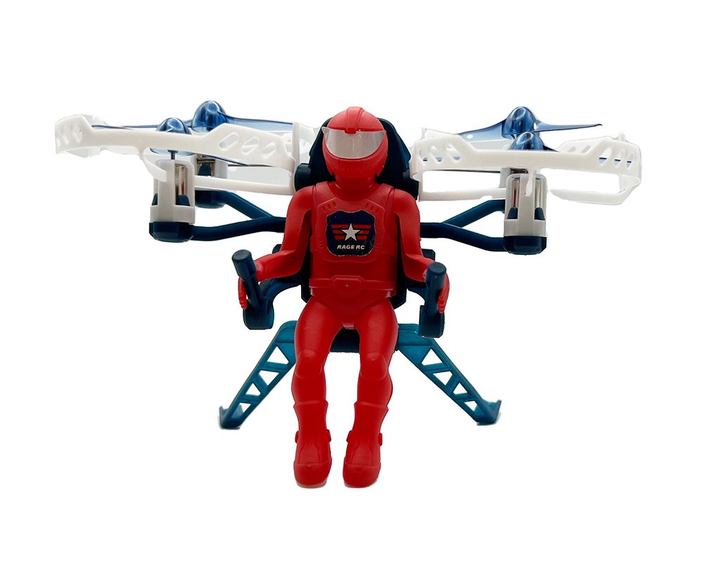 JETPACK COMMANDER XL RTF, ROUGE | Passe-Temps 3000