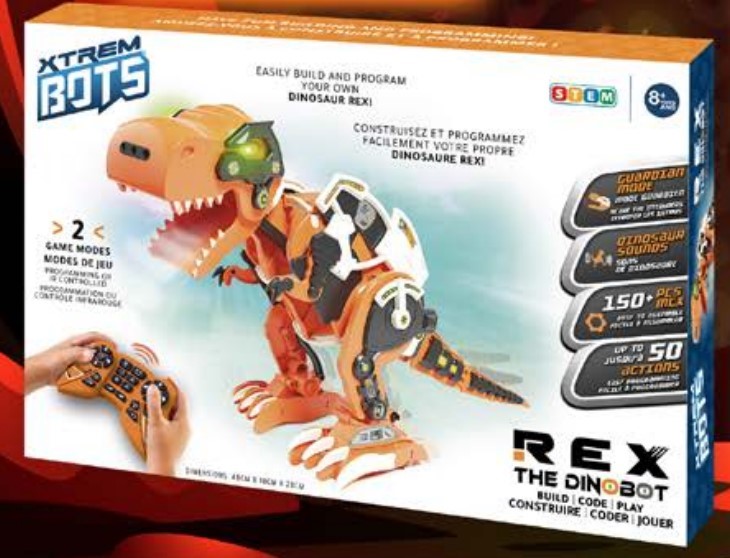 XTREM BOTS REX LE DINOBOT | Passe-Temps 3000