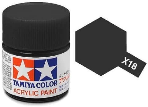 Tamiya X-18 Semi-Gloss Black | Passe-Temps 3000