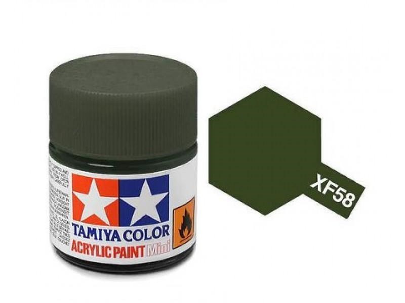 Tamiya XF-58 Flat Olive Green | Passe-Temps 3000