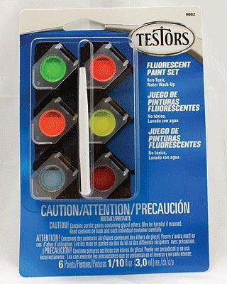 TESTORS - ENSEMBLE PEINTURE FLUORESCENT | Passe-Temps 3000